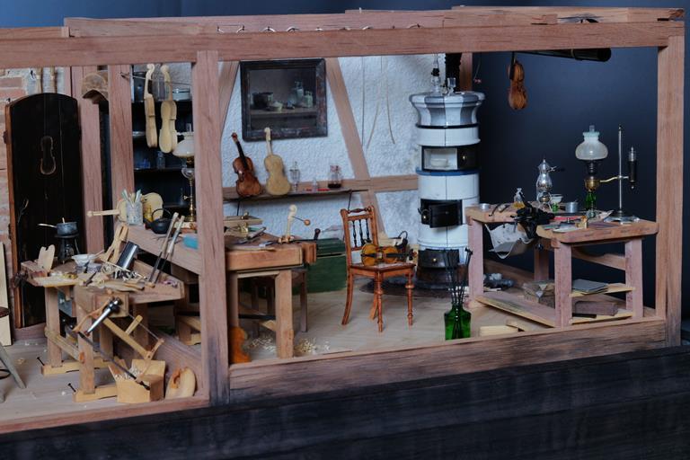 The Strad - Photo gallery: The tiniest violin studio you’ll see today ...